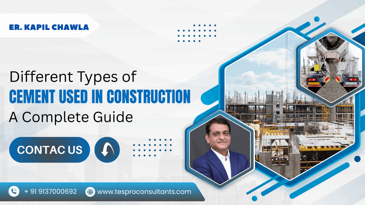 Types of Cement Used in Construction for Strong Projects